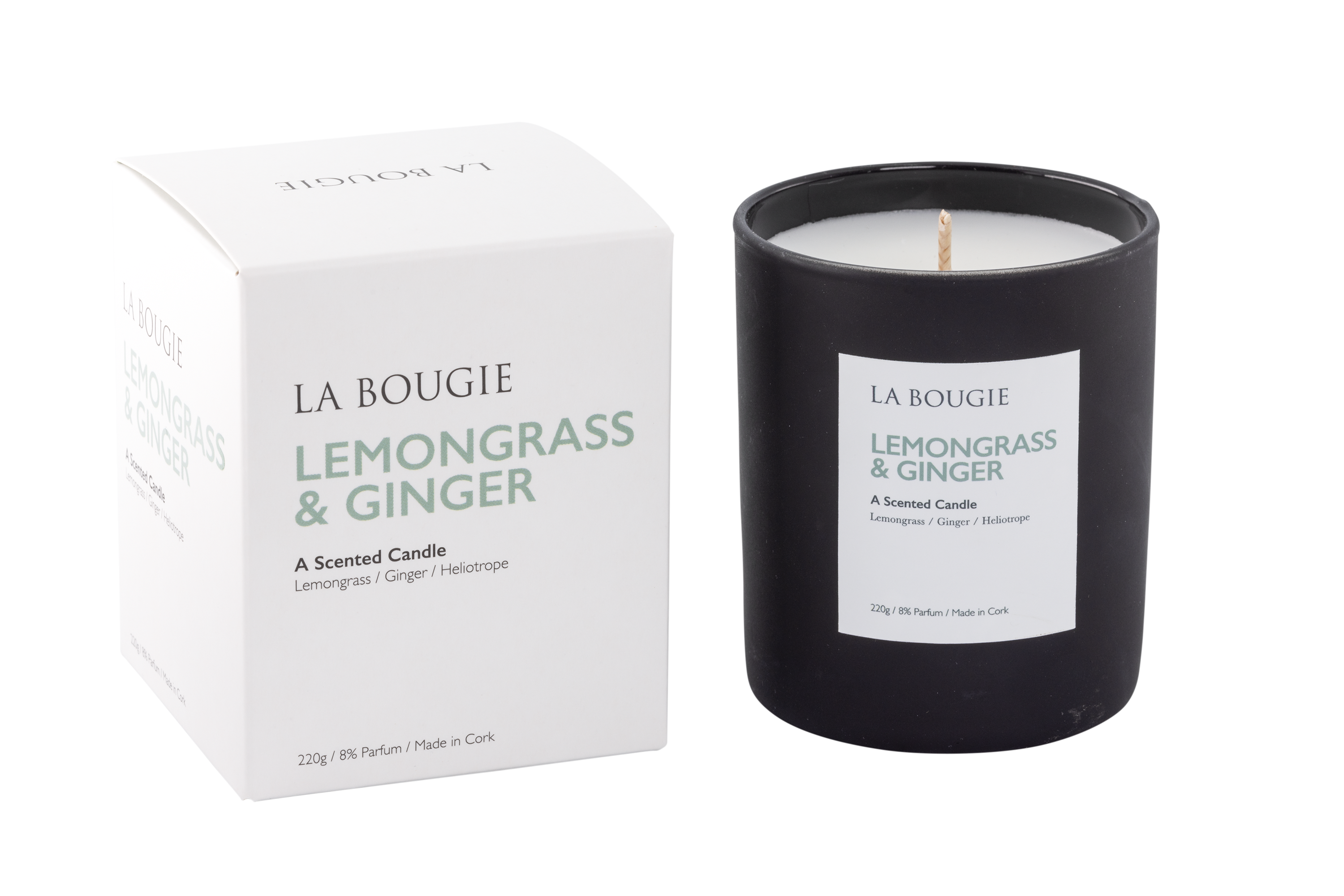 Lemongrass & Ginger Candle – LA BOUGIE
